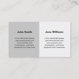 Personal Calling Card: Couples w Home Photo Business Card | Zazzle