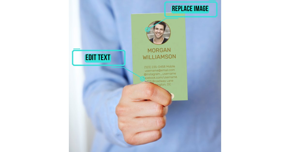 Personal Calling Card for Couples | Zazzle