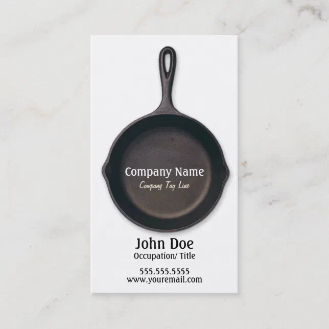 Personal Chef Business Card | Zazzle