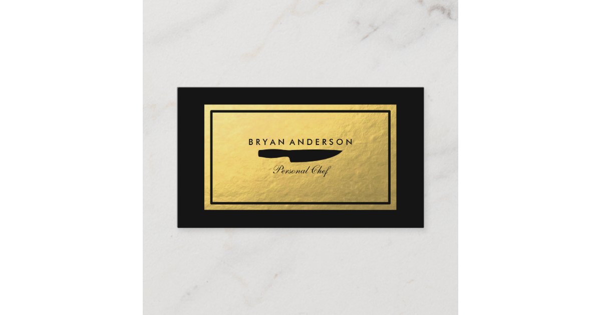 Personal Chef Business Card | Zazzle