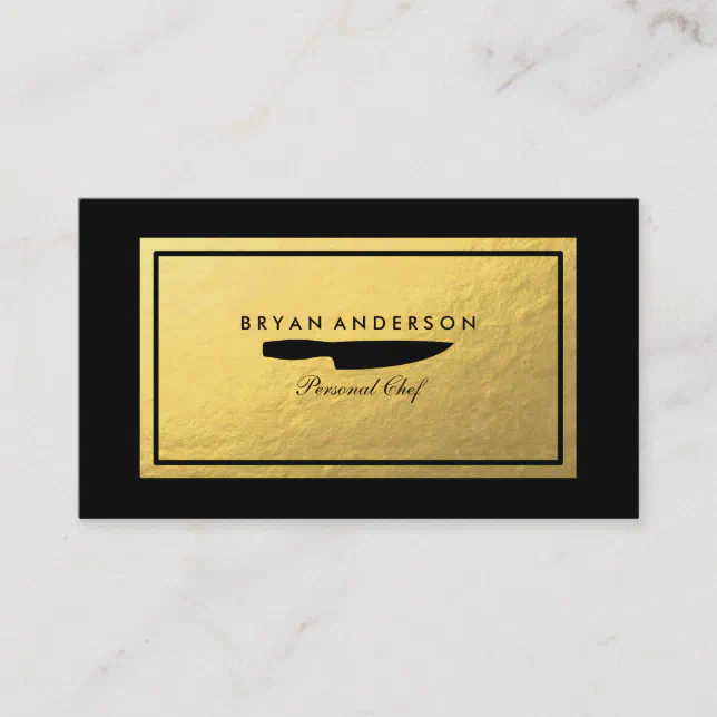 Personal Chef Business Card | Zazzle