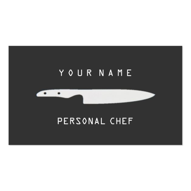 PERSONAL CHEF BUSINESS CARD TEMPLATES