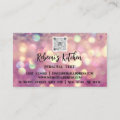 Personal Chef Restaurant Catering Logo QR Code Bar Business Card | Zazzle