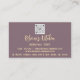 Personal Chef Restaurant Catering Logo QR Code Business Card | Zazzle