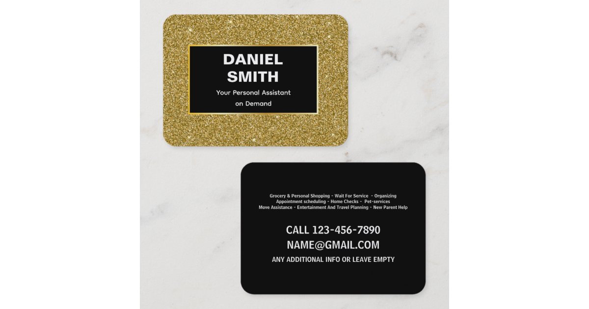 Personal Concierge Business Card | Zazzle