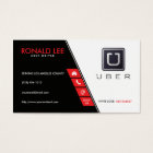 Custom Ride Sharing Uber Driver (New Uber Logo) Business Card | Zazzle.com