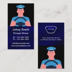 Personal Ride Sharing Uber Driver (New Uber Logo) Business Card | Zazzle
