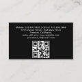 Personal Ride Sharing Uber Driver QR code Business Card | Zazzle
