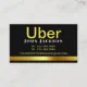 Personal Ride Sharing Uber Driver QR code Business Card | Zazzle