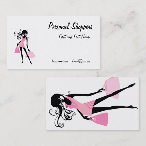 Personal Shopper Business Card | Zazzle