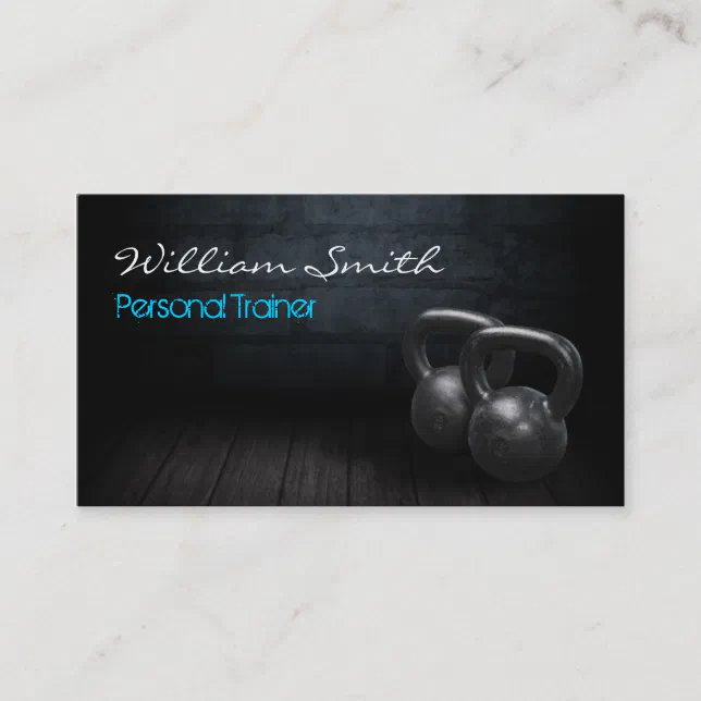 Personal Trainer Business card | Zazzle