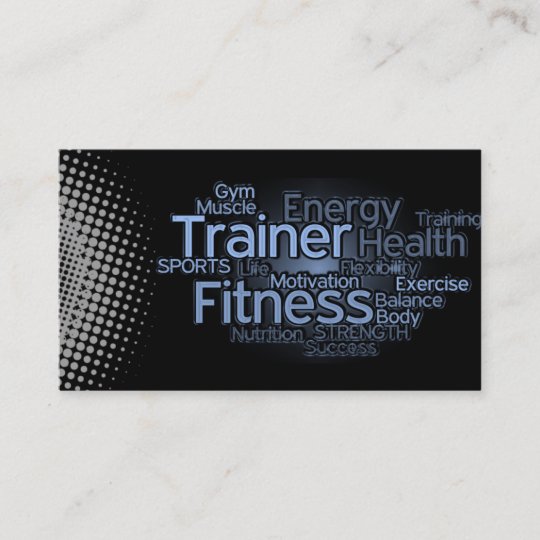 Personal Trainer Business Card | Zazzle.com