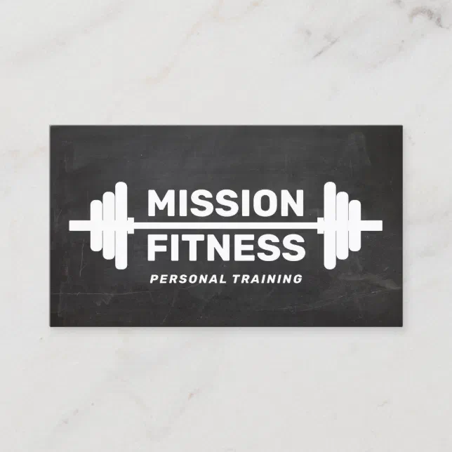 Personal Trainer Business Card | Zazzle