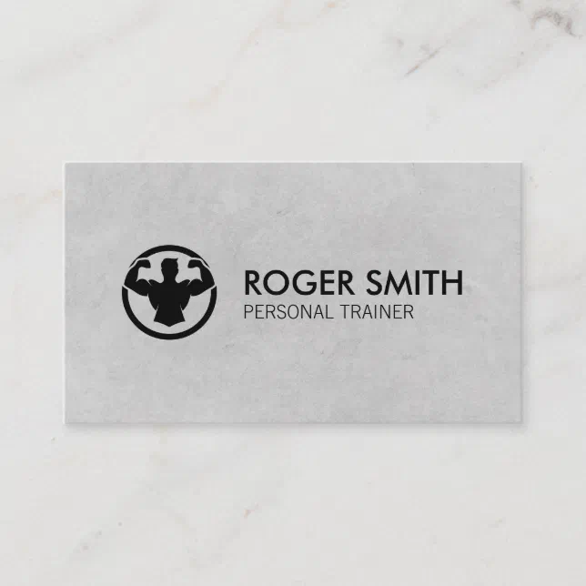 Personal Trainer | Fitness Coach Business Card | Zazzle