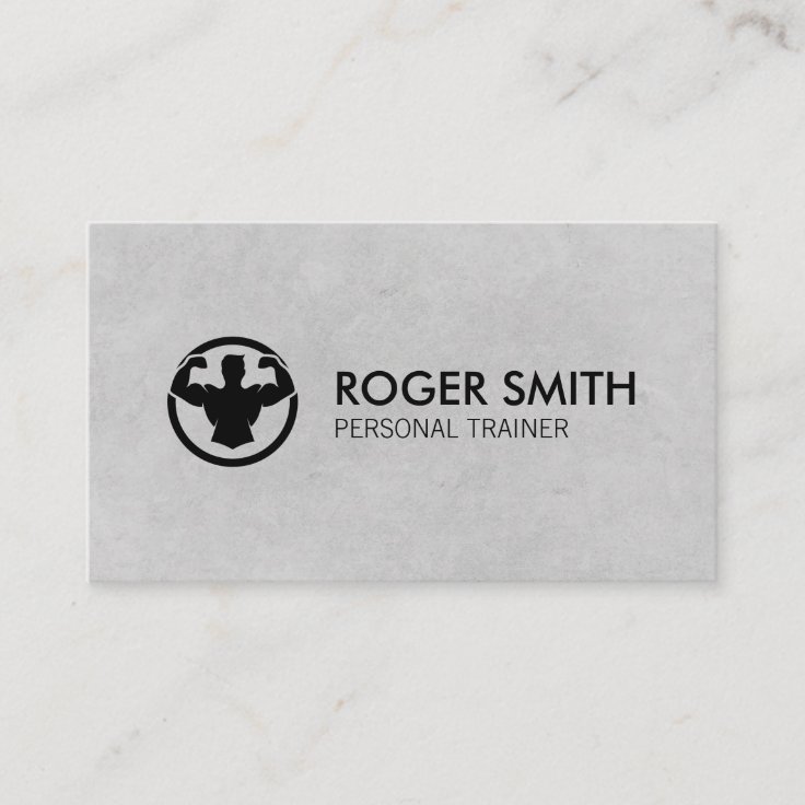 Personal Trainer | Fitness Coach Business Card | Zazzle