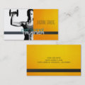 Personal Trainer, Fitness, Women, Lady, Gym Business Card | Zazzle