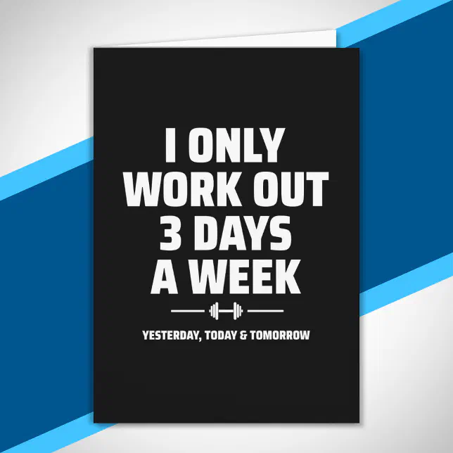 Personal Trainer Funny Gym Exercise Fitness Meme Card | Zazzle