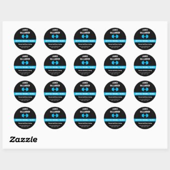 Personal Trainer Promotional Sticker | Zazzle