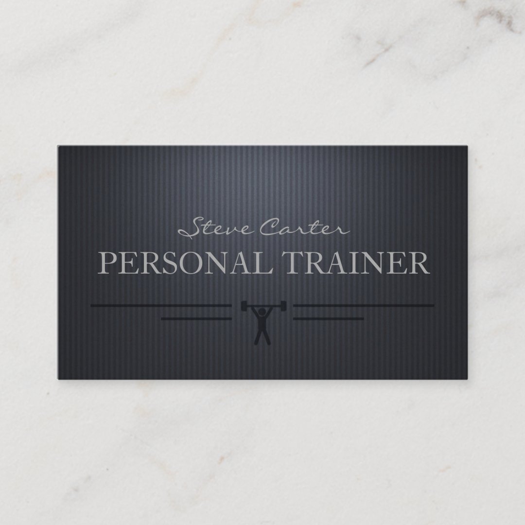 Personal Trainer Sport Coach Business Card | Zazzle