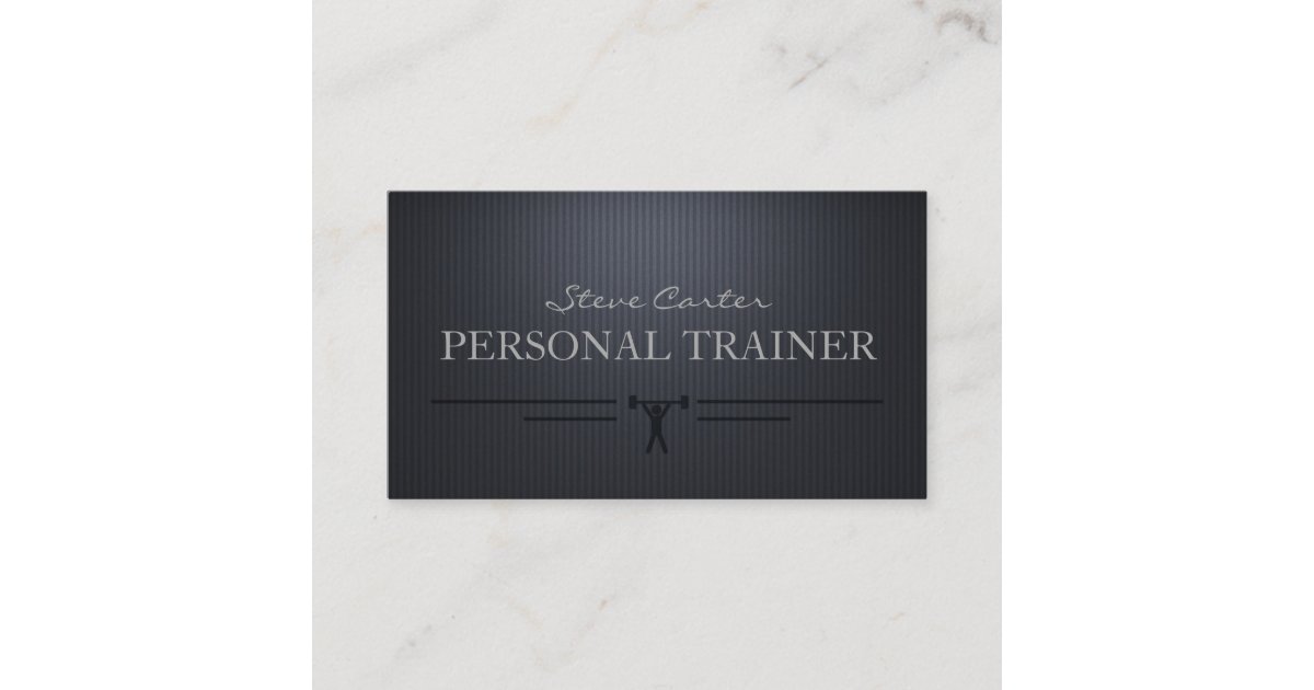Personal Trainer Sport Coach Business Card | Zazzle