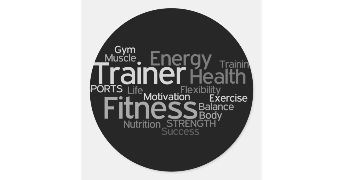 Personal Trainer Sticker | Zazzle