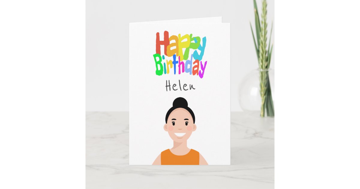 Personalised Avatar Birthday Card | Zazzle