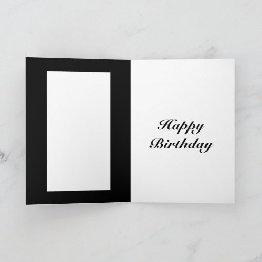 Personalised birth year birthday card | Zazzle