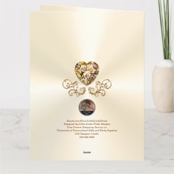 Personalised Golden Wedding Anniversary Cards, BIG Card | Zazzle