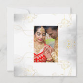 Personalised horizontal photo thank you card | Zazzle