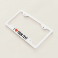 Personalised I Love License Plate Frame | Zazzle