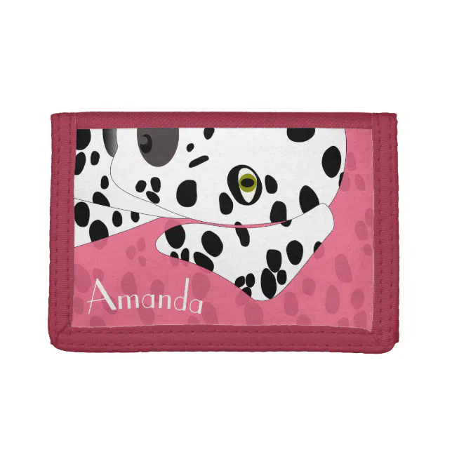 Personalizable Girls Wallet | Dalmatian Wallet | Zazzle