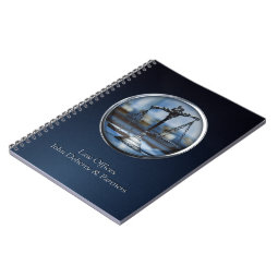Personalizable Lawyer Notebook - Scales of Justice | Zazzle