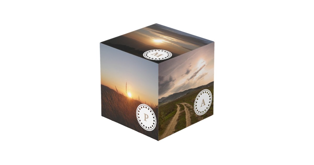 Personalizable Photo Cube | Zazzle