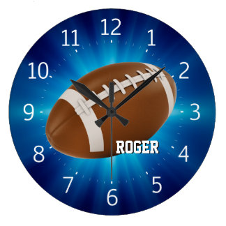 Rugby Wall Clocks | Zazzle