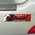 Personalize Avon Lady Bumper Sticker | Zazzle