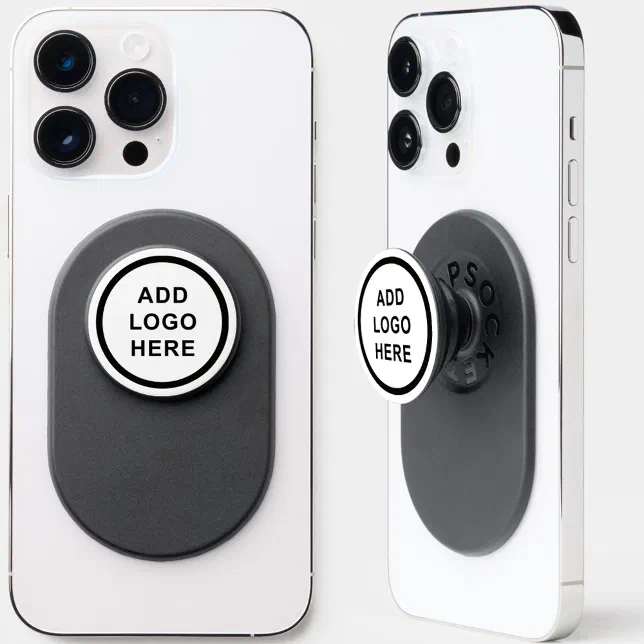 Personalize Business Organization Event Logo PopSocket | Zazzle