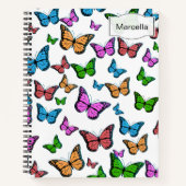Personalize Handwriting Penmanship Full Size Notebook | Zazzle