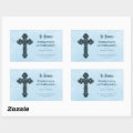 Personalize, Ordination Anniversary Priest, Cross Rectangular Sticker ...
