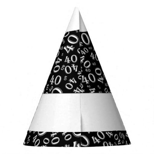 Personalize: Over The Hill 40th Birthday Theme Party Hat | Zazzle