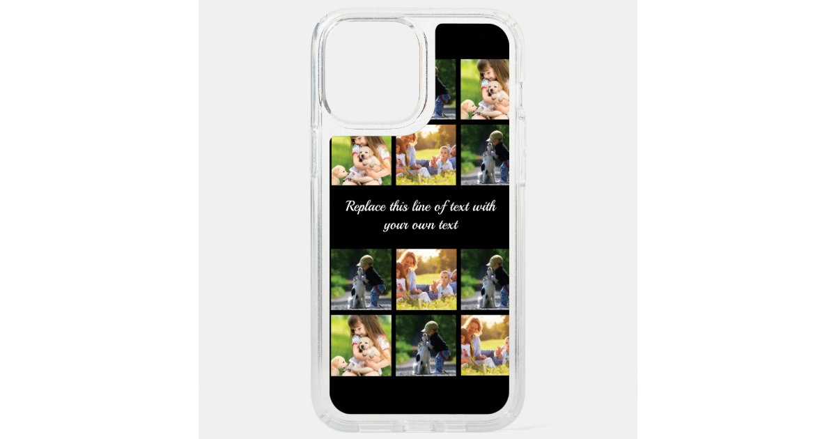 Personalize photo collage and text Case-Mate iPhon Speck iPhone 12 Pro ...