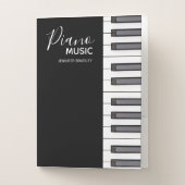 Personalize Piano Music Pocket Folder | Zazzle