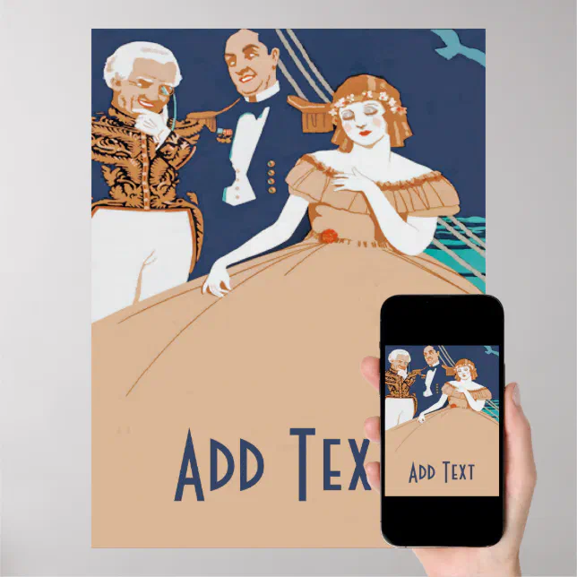 Personalize Vintage Opera Poster | Zazzle