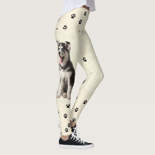 Personalize Your Dog Puppy Photo Leggings Pants | Zazzle.com