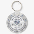 Personalized 100th Birthday Party Favors, STUNNING Keychain | Zazzle