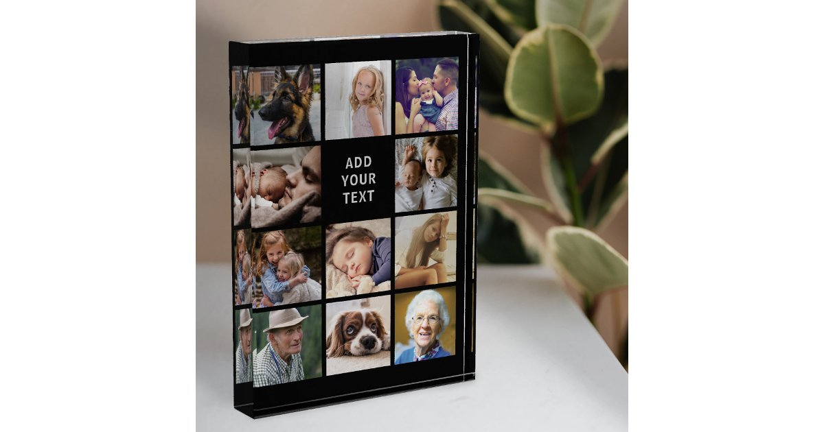 Personalized 11 Photo Collage | Zazzle