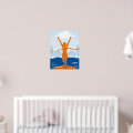 Personalized 1st Marathon Runner Gift Poster | Zazzle