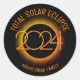 Personalized 2024 TOTAL SOLAR ECLIPSE Family Classic Round Sticker | Zazzle