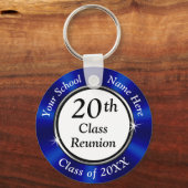 Personalized 20 Year Class Reunion Ideas, Reunion Keychain | Zazzle