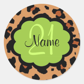 21st Birthday Stickers | Zazzle