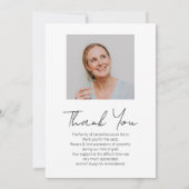 Personalized 24 Photo Collage Thank You Card | Zazzle